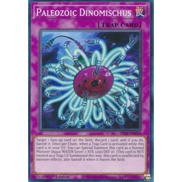 PALEZOIC DINOMISCHUS DARK WORLD KONAMI YUGIOH CARD 1 ONE PIECE TCG USA ...