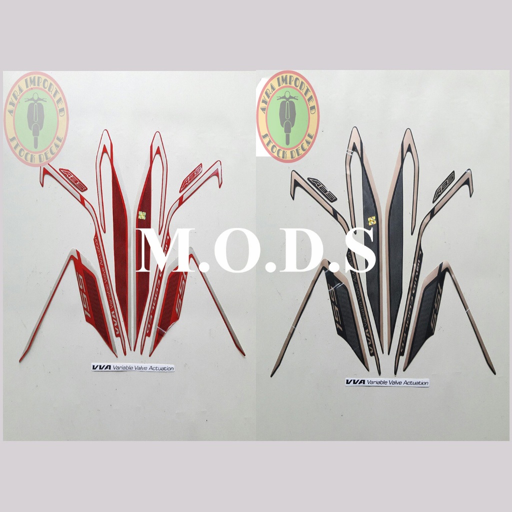 YAMAHA MIO AEROX 155 V1 Stock Decal/Sticker | Shopee Philippines