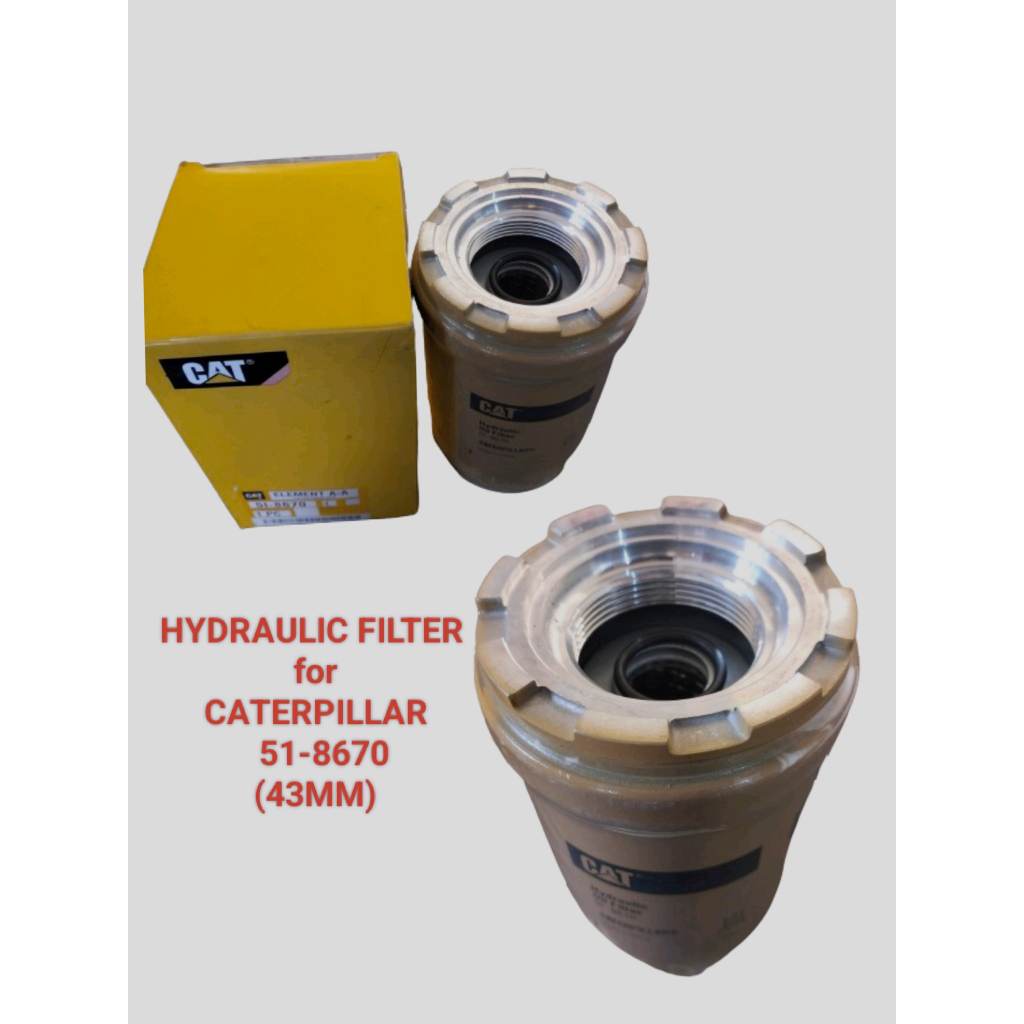 HYDRAULIC OIL FILTER FOR CATERPILLAR(51-8670) | Shopee Philippines