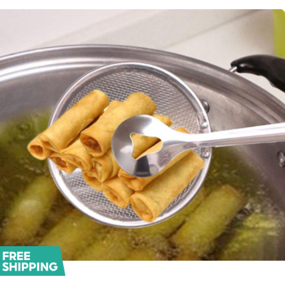 U-good 1PCS Multi-function Fried Food Colander Strainer Drain Food ...