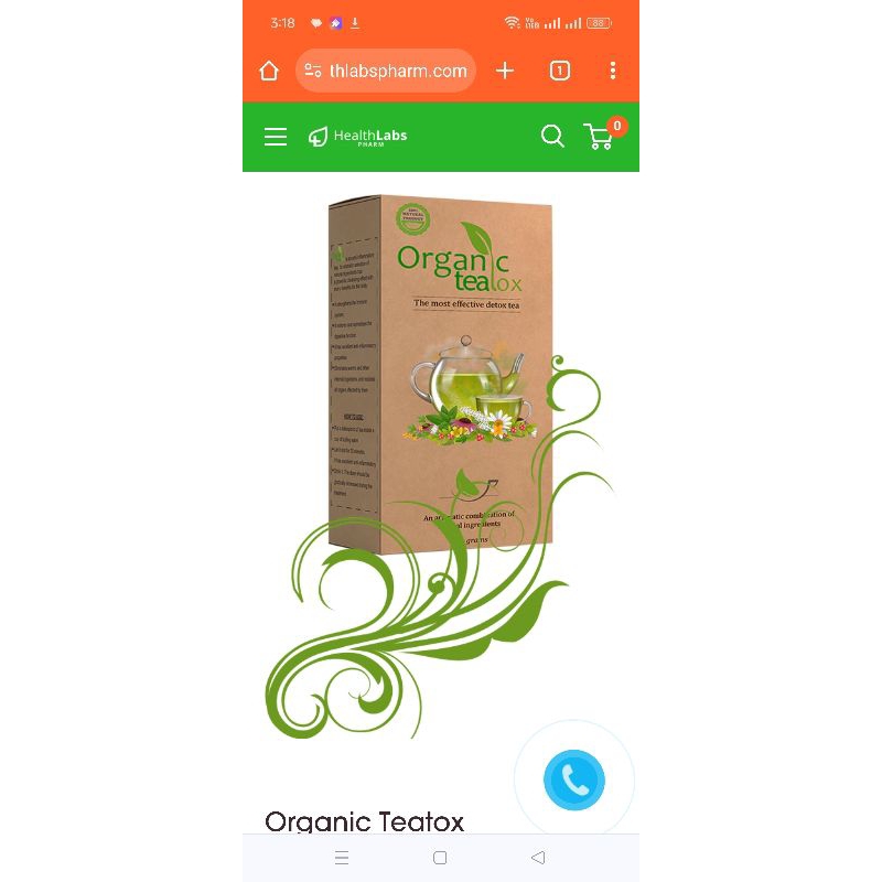 Authentic Organic Teatox Tea 100g Anti-Parasite Helps Body Cleanse and ...