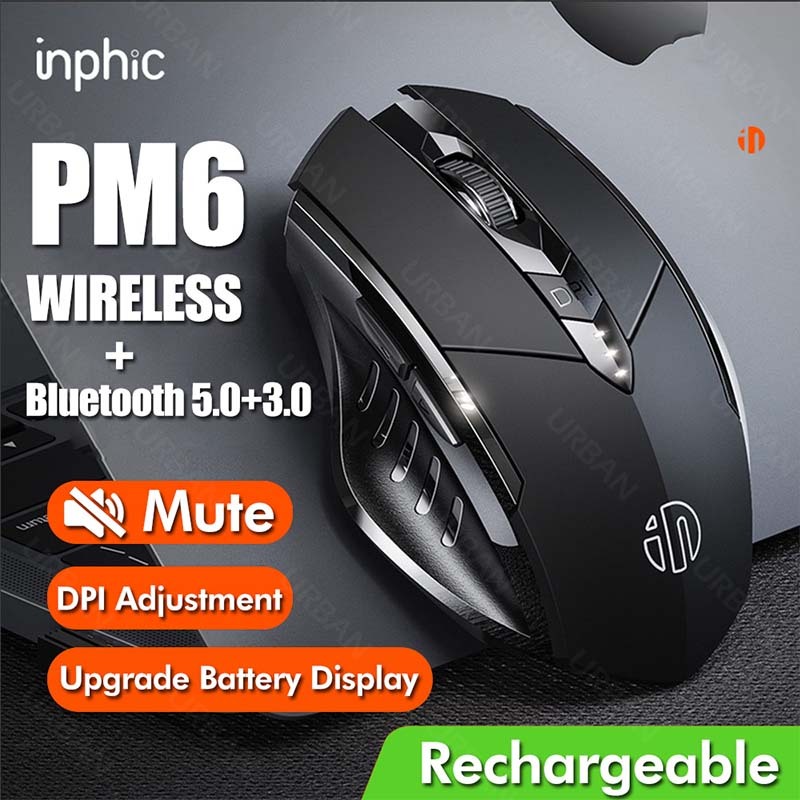 Multifunction Wireless Mouse Bluetooth DPL Wireless Gaming Mouse ...