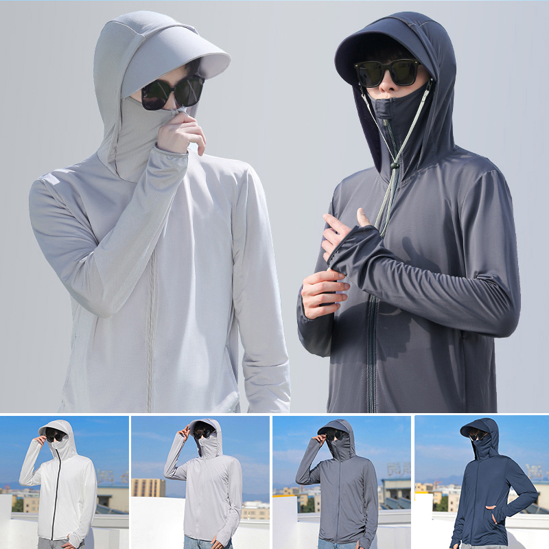 LGD UV Sun Protection Coats Anti Ultraviolet Hooded Sportswear Light ...
