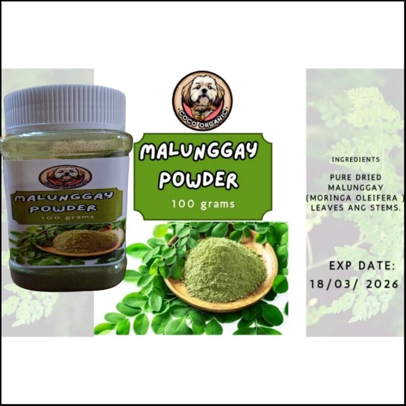 Malunggay Powder 100g | Shopee Philippines