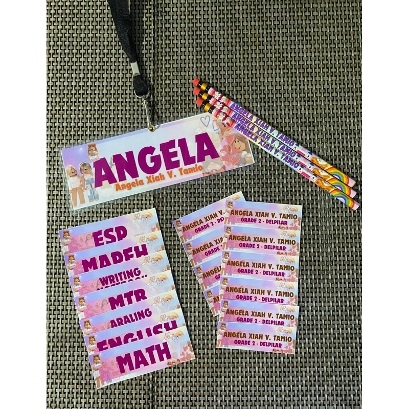 Laminated name tag and stickers | Shopee Philippines