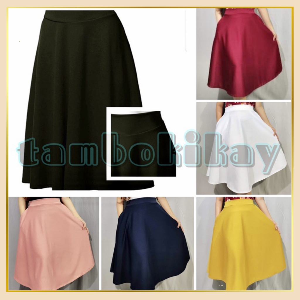 33-40” WAISTLINE PLUS SIZE - PLAIN BALLOON SKIRT | Shopee Philippines