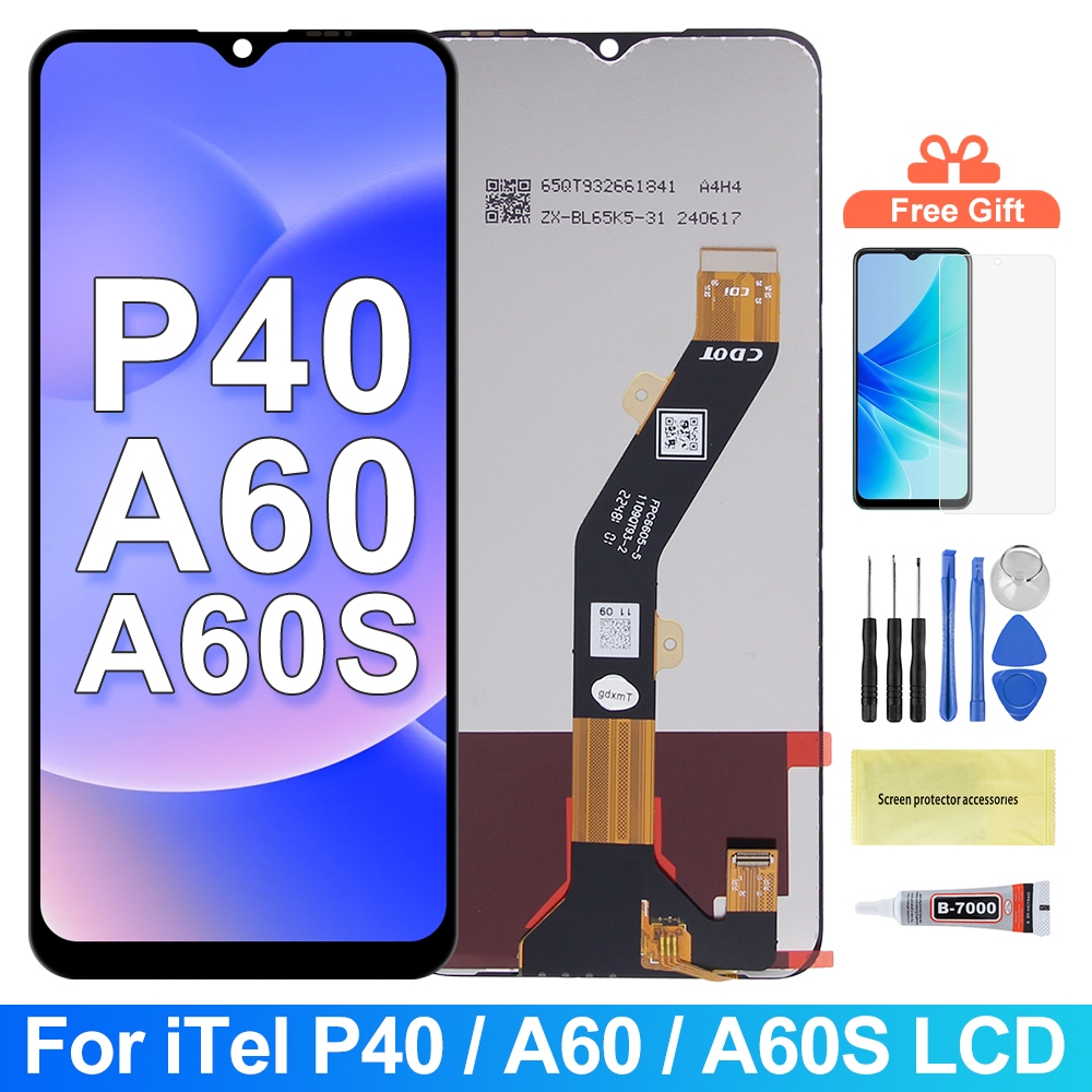 Screen Display for iTel P40 / A60S / A60 LCD Touch Screen Digitizer ...