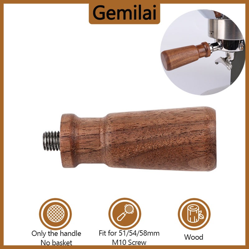 51mm 54mm 58mm M10 Screw Handle Bottomless Espresso Machine Coffee ...