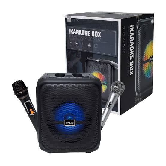 HTZ BRODY BTS-1740 IKARAOKE BOX PROFESSIONAL SYSTEM BLUETOOTH SPEAKER ...