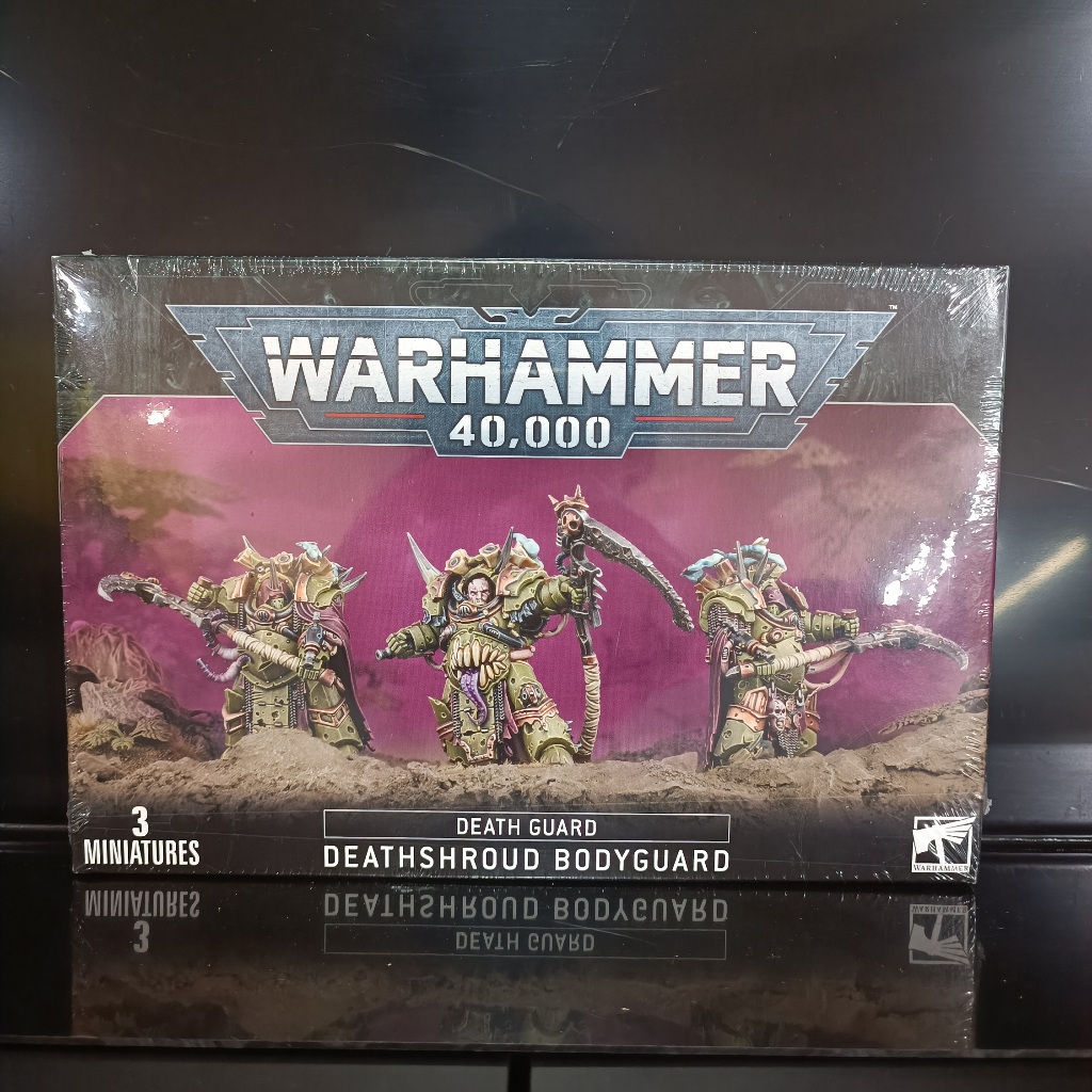 Games Workshop Warhammer 43-50 DEATH GUARD: DEATHSHROUD BODYGUARD ...