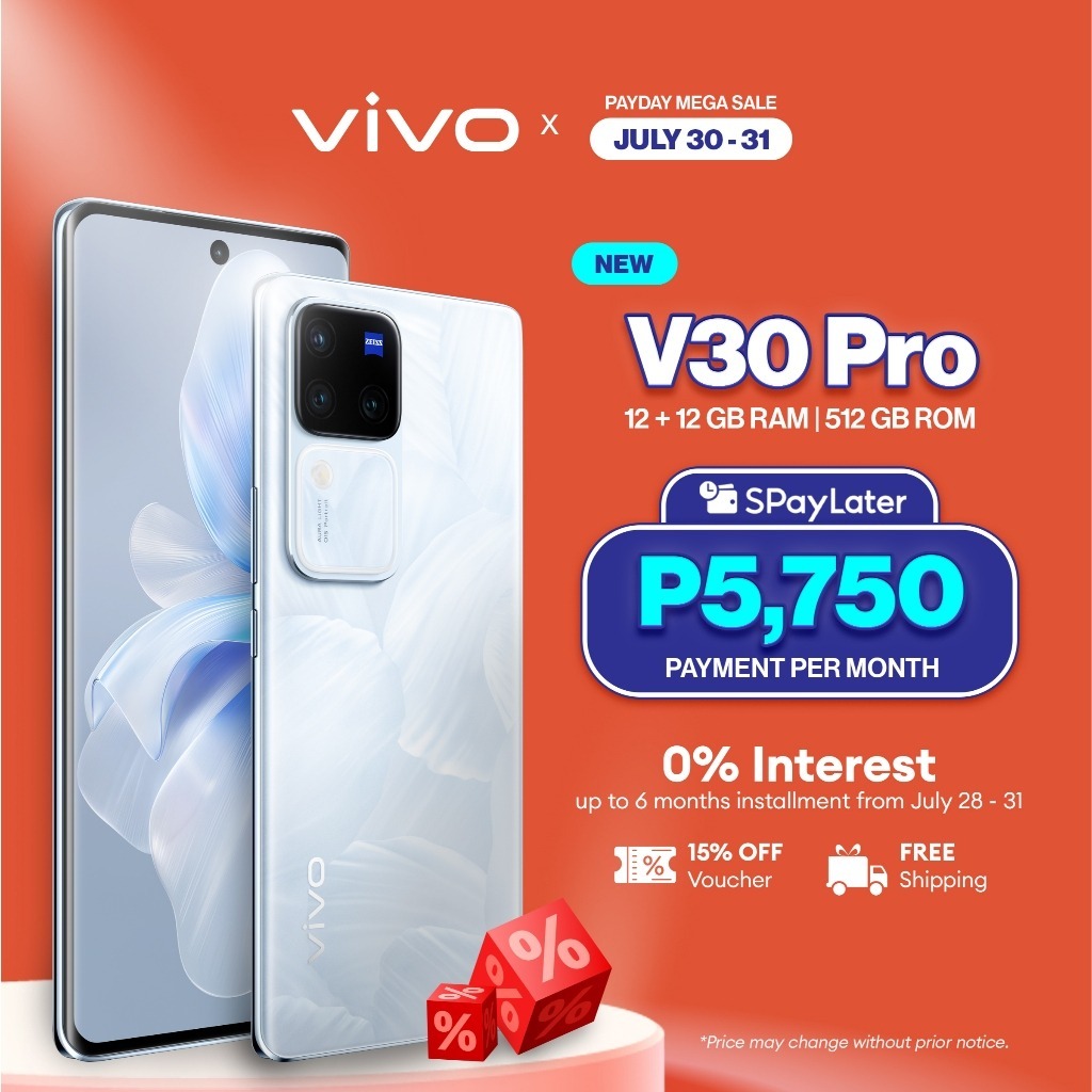 (New) vivo V30 Pro 5g with ZEISS | Sony IMX 816 Sensor | 12+12GB RAM + 512GB ROM | Mediatek 8200 ...