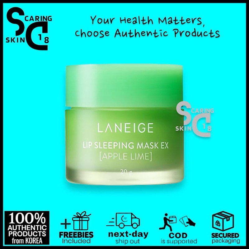 Laneige Lip Sleeping Mask Ex Apple Lime | 20g by SkinCaring18 SK ...
