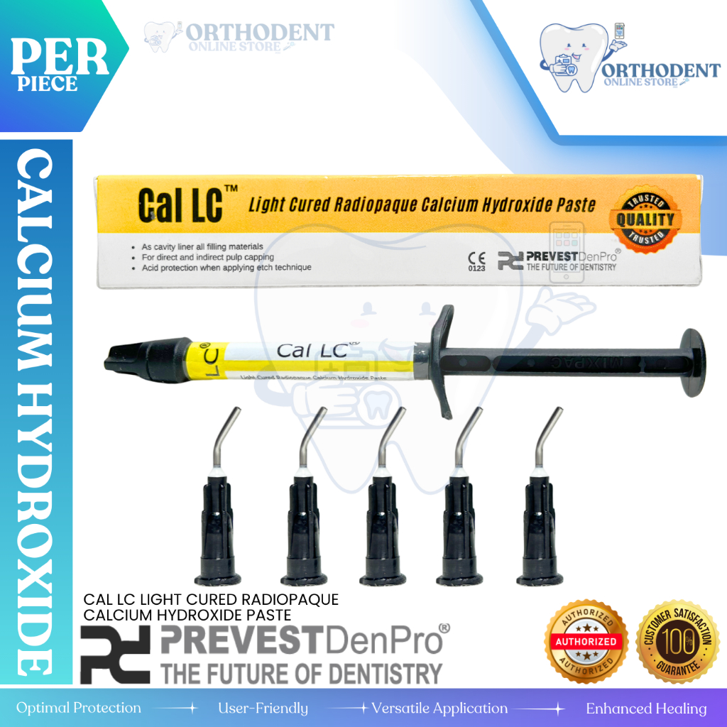 Cal LC: Superior Light Cure Radiopaque Calcium Hydroxide Paste for ...