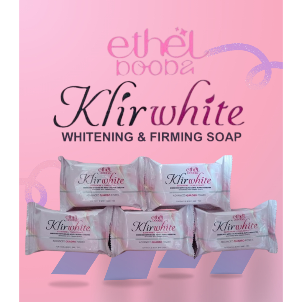[ 5 PIECES ] Ethel Booba KlirWhite Soap | Whitening & Firming Soap ...