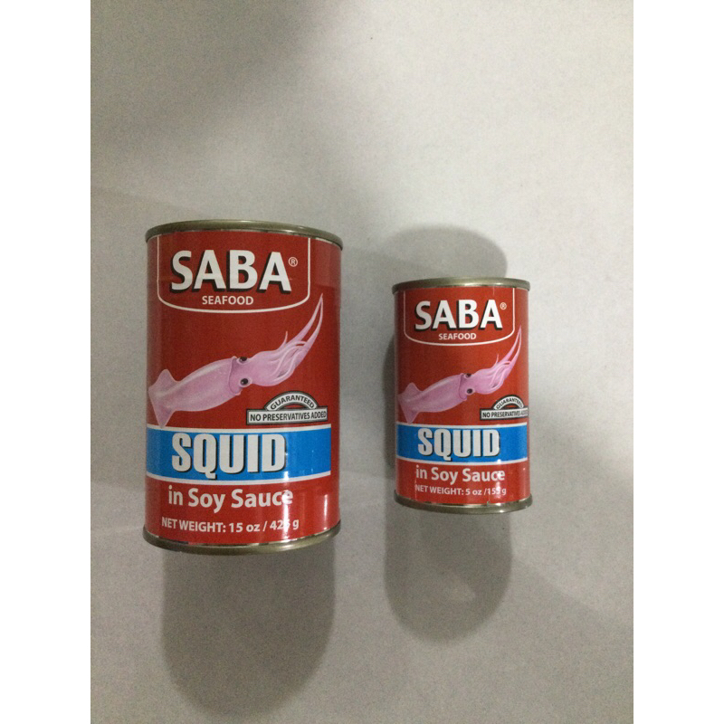 Saba Seafood Squid in Soy Sauce | Shopee Philippines