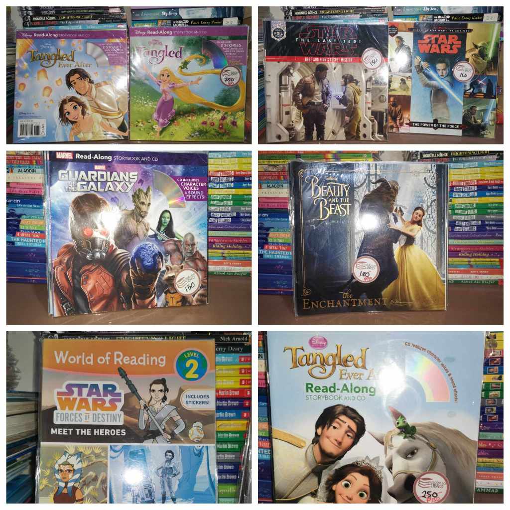 Children Storybooks Tangled Star Wars Guardians of The Galaxy Beauty ...