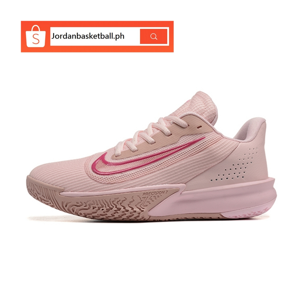 100% Original Nike Precision 7 Pink Sports Basketball Shoes for men ...