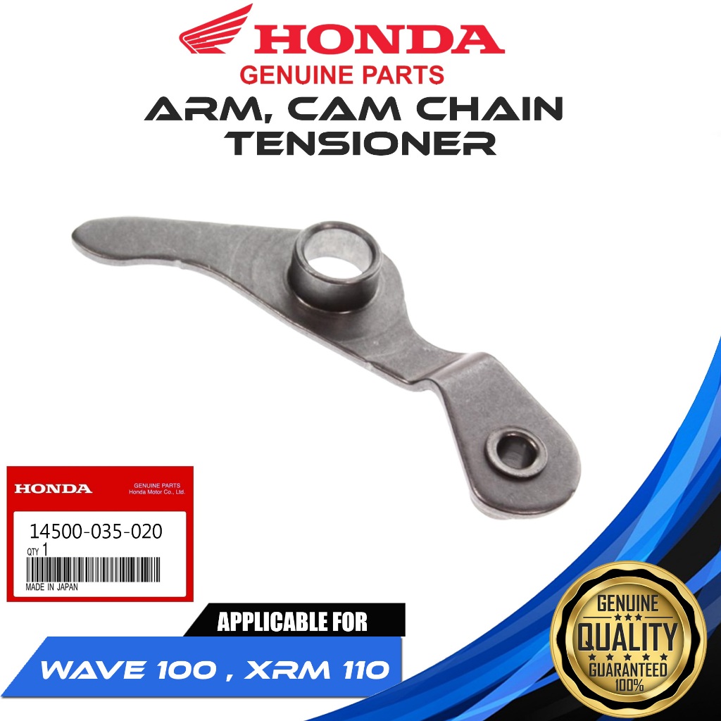 HONDA GENUINE ARM, CAM CHAIN TENSIONER FOR WAVE 100, XRM 110 ( 14500 ...