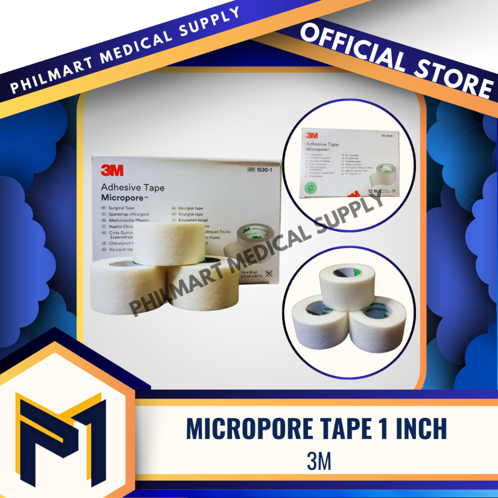 ADHESIVE SURGICAL TAPE (MICROPORE) | Shopee Philippines
