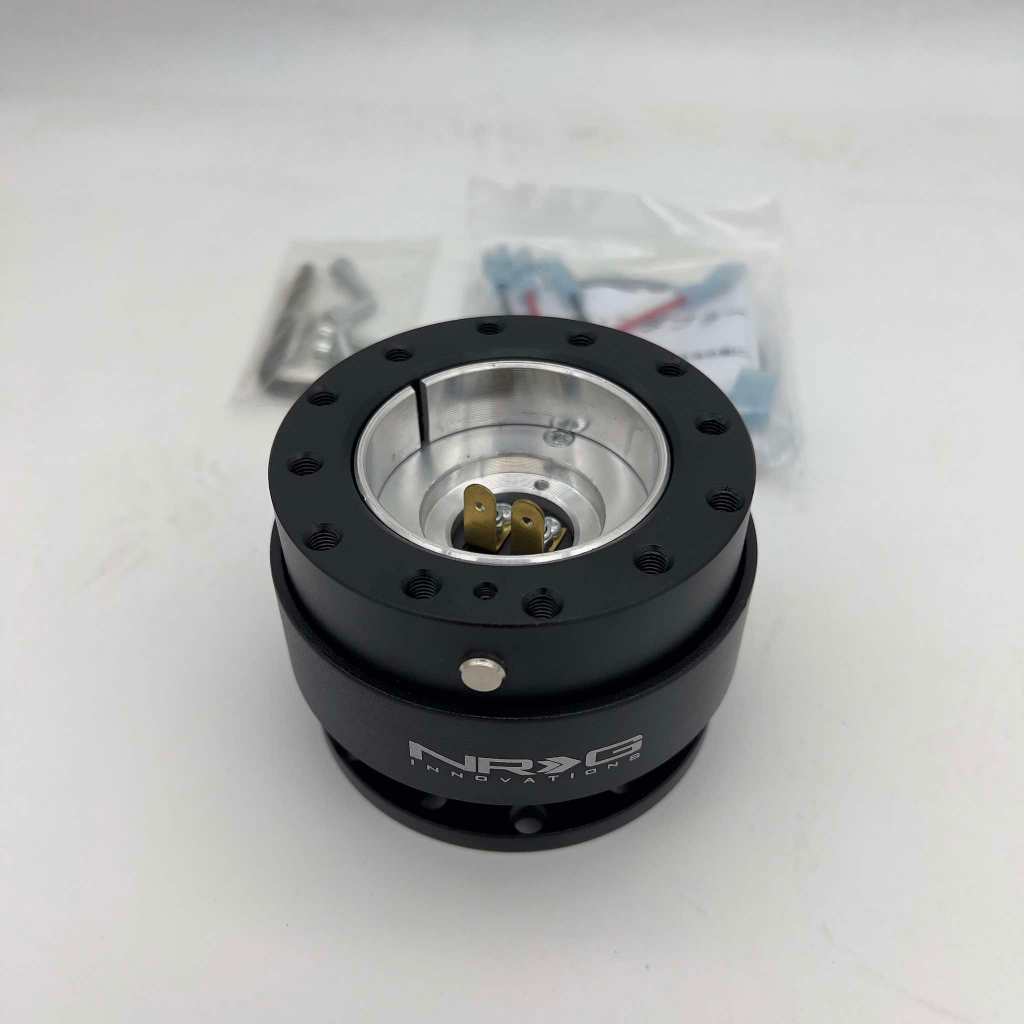 108 NRG Black Universal Quick Release Steering Wheel Adapter Hub ...