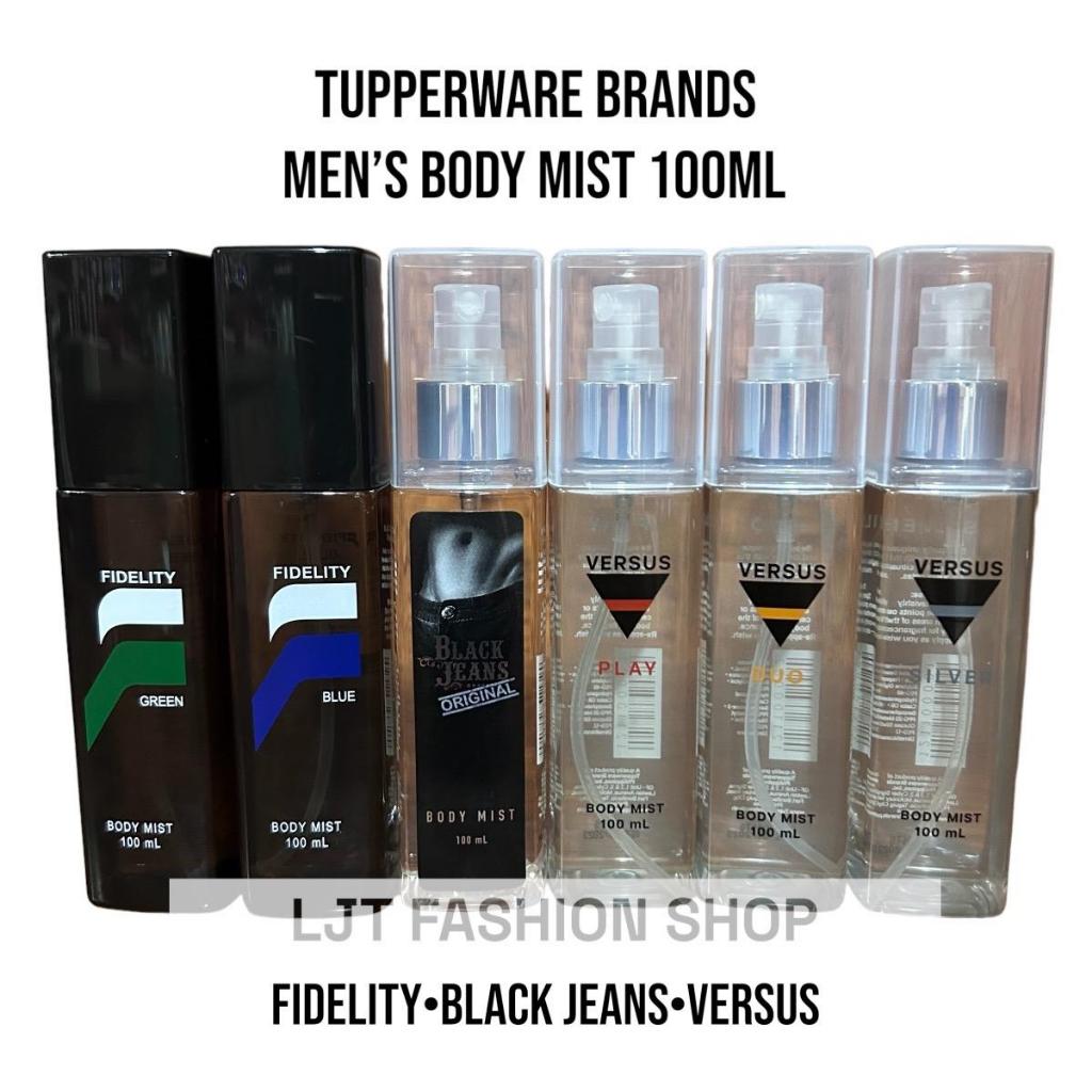 Tupperware Men’s Body Mist 100ml (versus, black jeans, fidelity ...