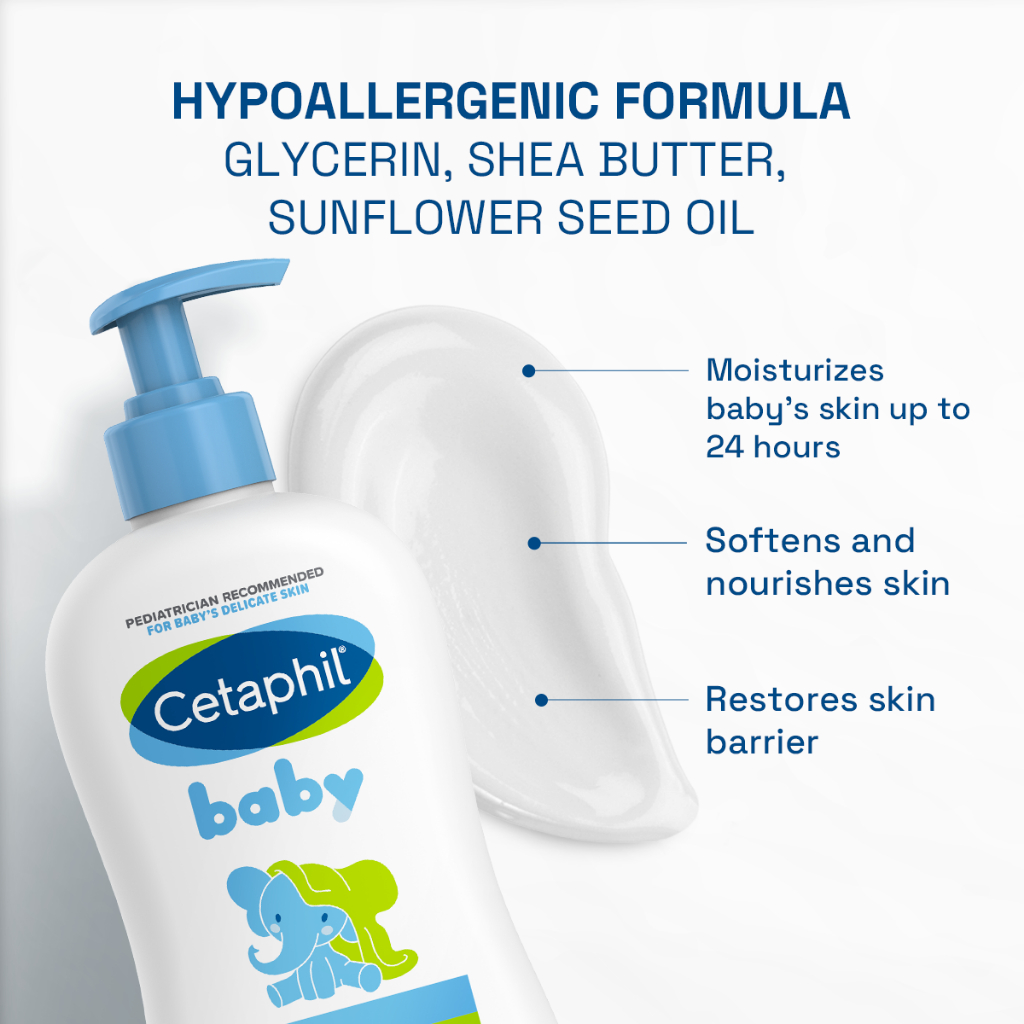 Cetaphil Newborn Care Set (Baby Gentle Wash & Shampoo Pump - 400ml ...