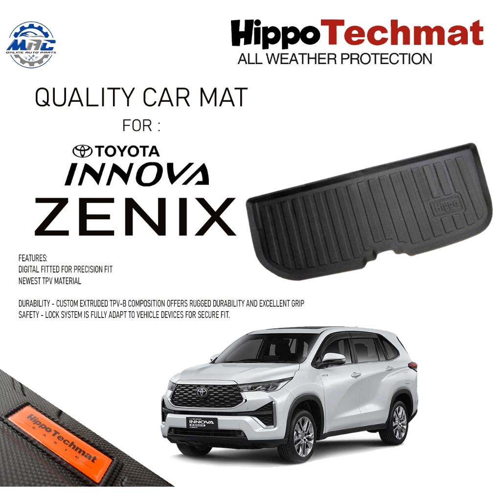 HIPPO TECHMAT Cargo Deep Dish matting Thailand Version 2 for Toyota ...
