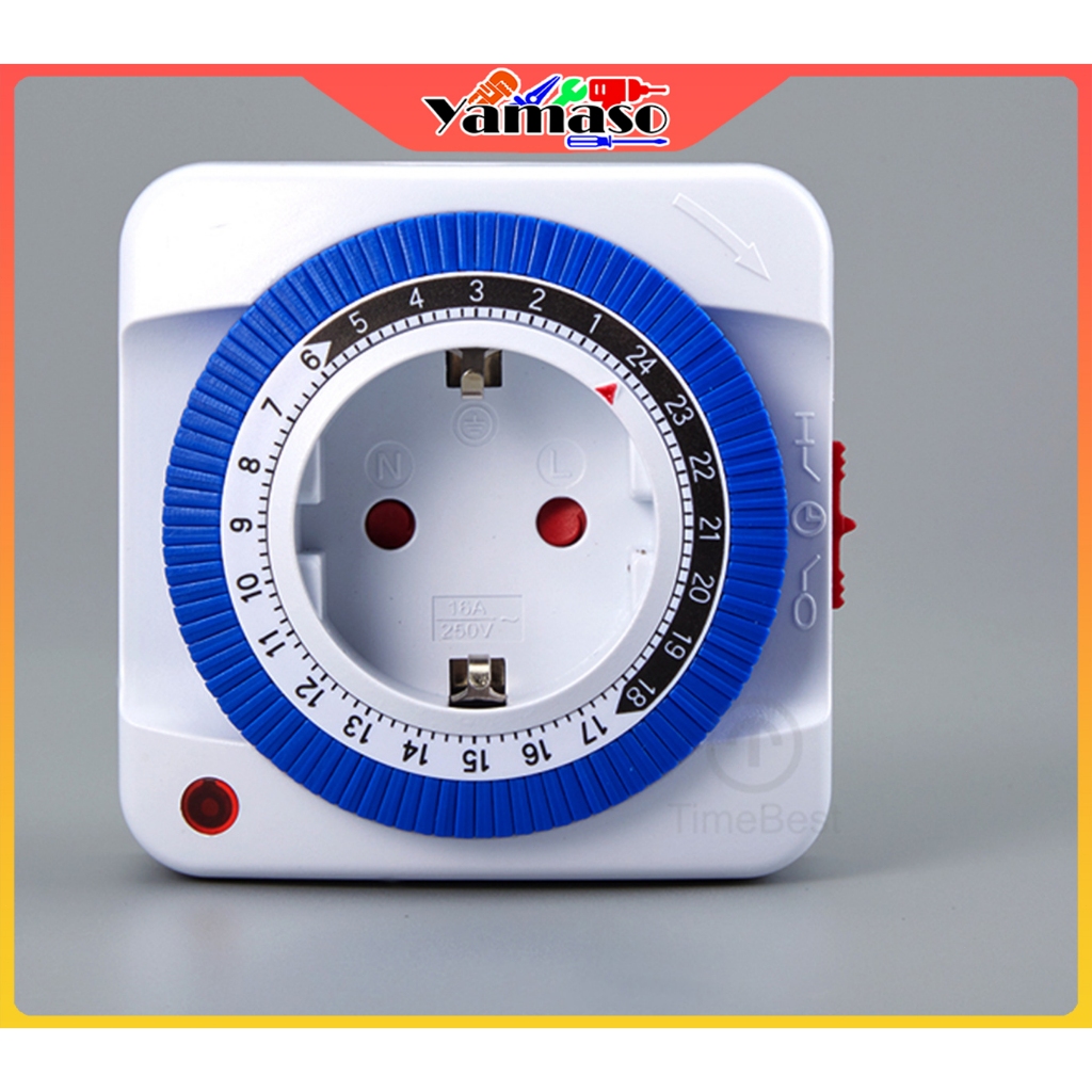 Mechanical timer household intelligent timing socket 24-hour cycle appointment timing switch ...