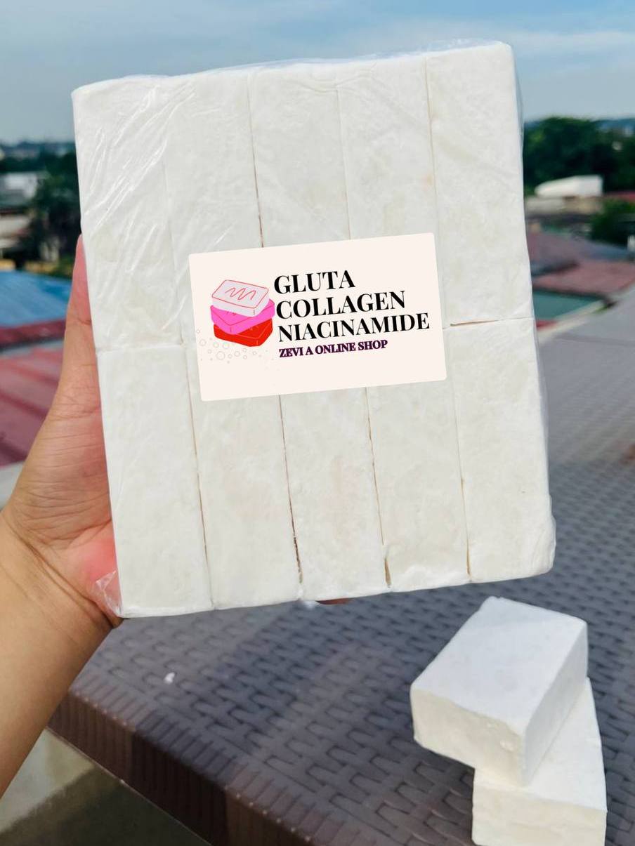 NIACINAMIDE GLUTA COLLAGEN 1KILO REBAR SOAP 10PCS | Shopee Philippines