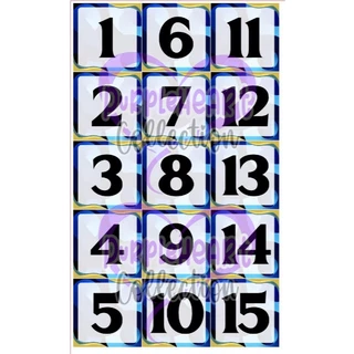 Shop number sticker for notebook for Sale on Shopee Philippines