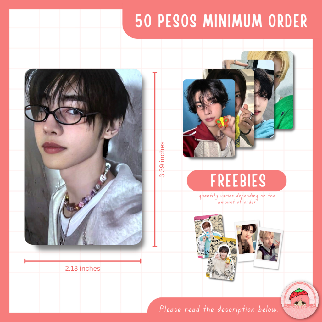 [7 PCS SET] ENHA ROMANCE UNTOLD BROADCAST PC PHOTOCARD UNOFFICIAL ...