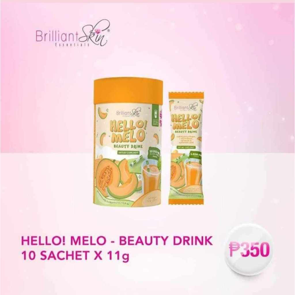 Hello Melo Beauty Drink 10 Sachet X 11g by Hello! Melo | Shopee Philippines