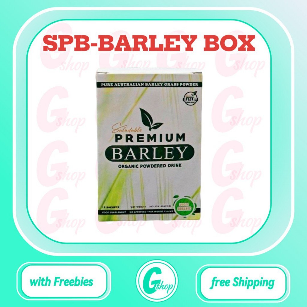 Saludable Premium Barley Box 30g | Shopee Philippines