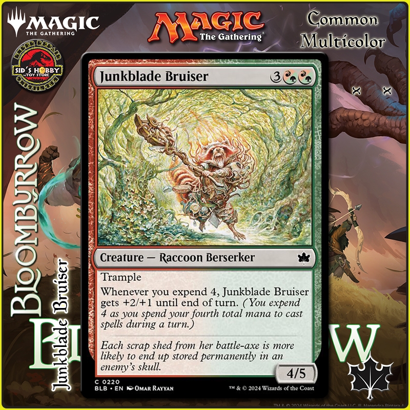 Junkblade Bruiser x x Bloomburrow Multicolor Common BLB MTG | Shopee ...