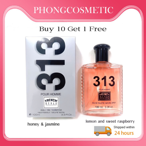 313 FRENCH STYLE PERFUME 100ML PERFUME FOR MEN | Shopee Philippines