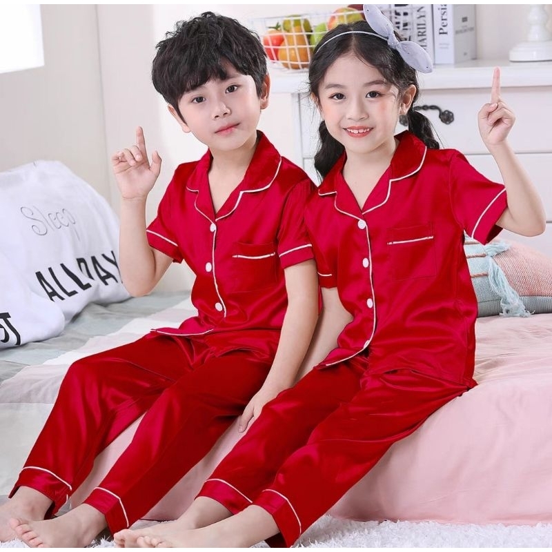 Silk Kids Terno for 1 to 7 yrs old | Shopee Philippines
