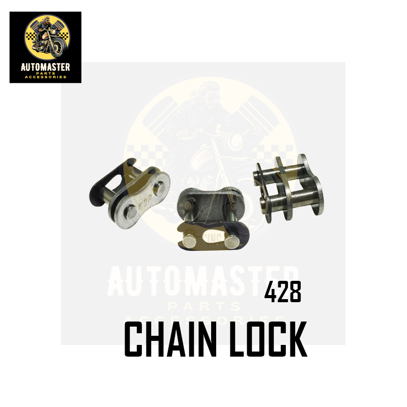 AUTOMASTER Motorcycle Body Parts Global Chain Lock 428 Clutch ...