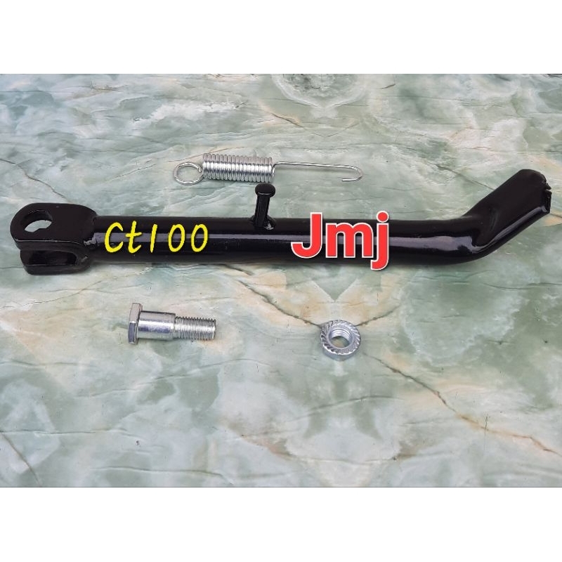 KAWASAKI BAJAJ CT100 SIDE STAND WITH SPRING BOLT | Shopee Philippines