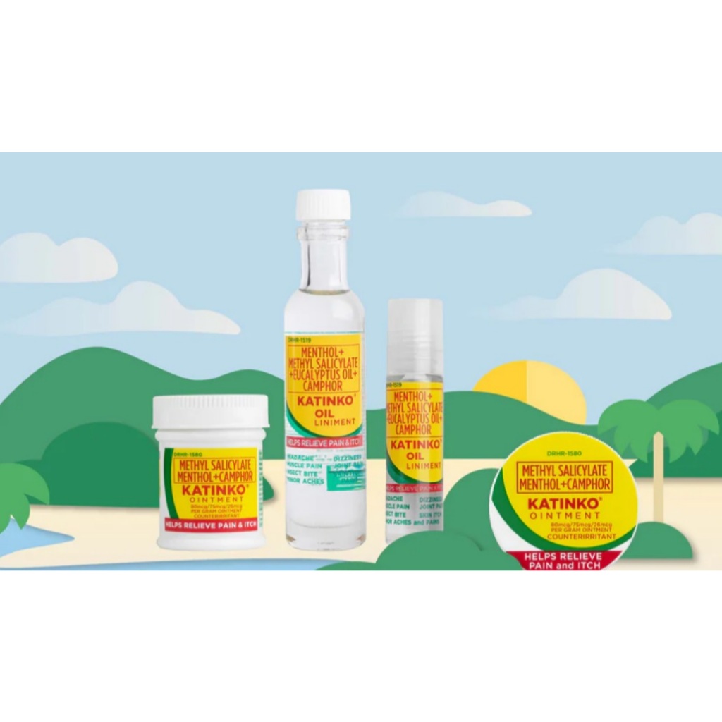 Katinko (Liniment 35ml, Ointment 10grams and 30grams, Stick 10grams ...