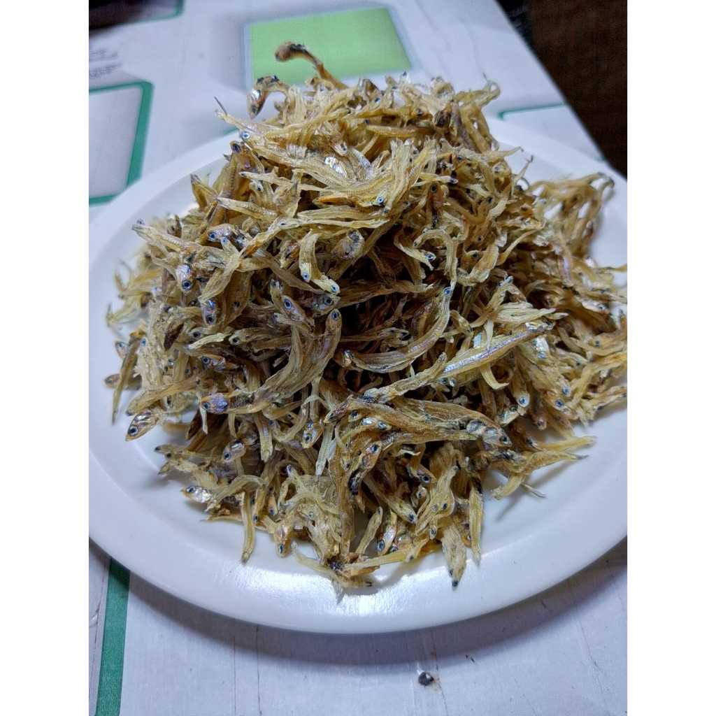 Dilis Dulong Dried Fish unsalted Crispy bite size Tuyo Vacuum Sealed ...