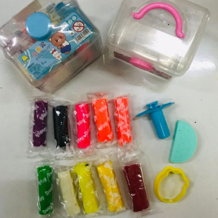 NIKKY NEW COD! 10 Colors Play Dough Colored Clay Set | Shopee Philippines