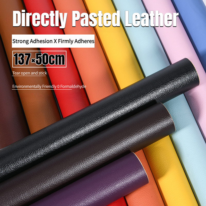 50 x 137cm Leather Repair Self-Adhesive Patch Sticker for Car Seat ...