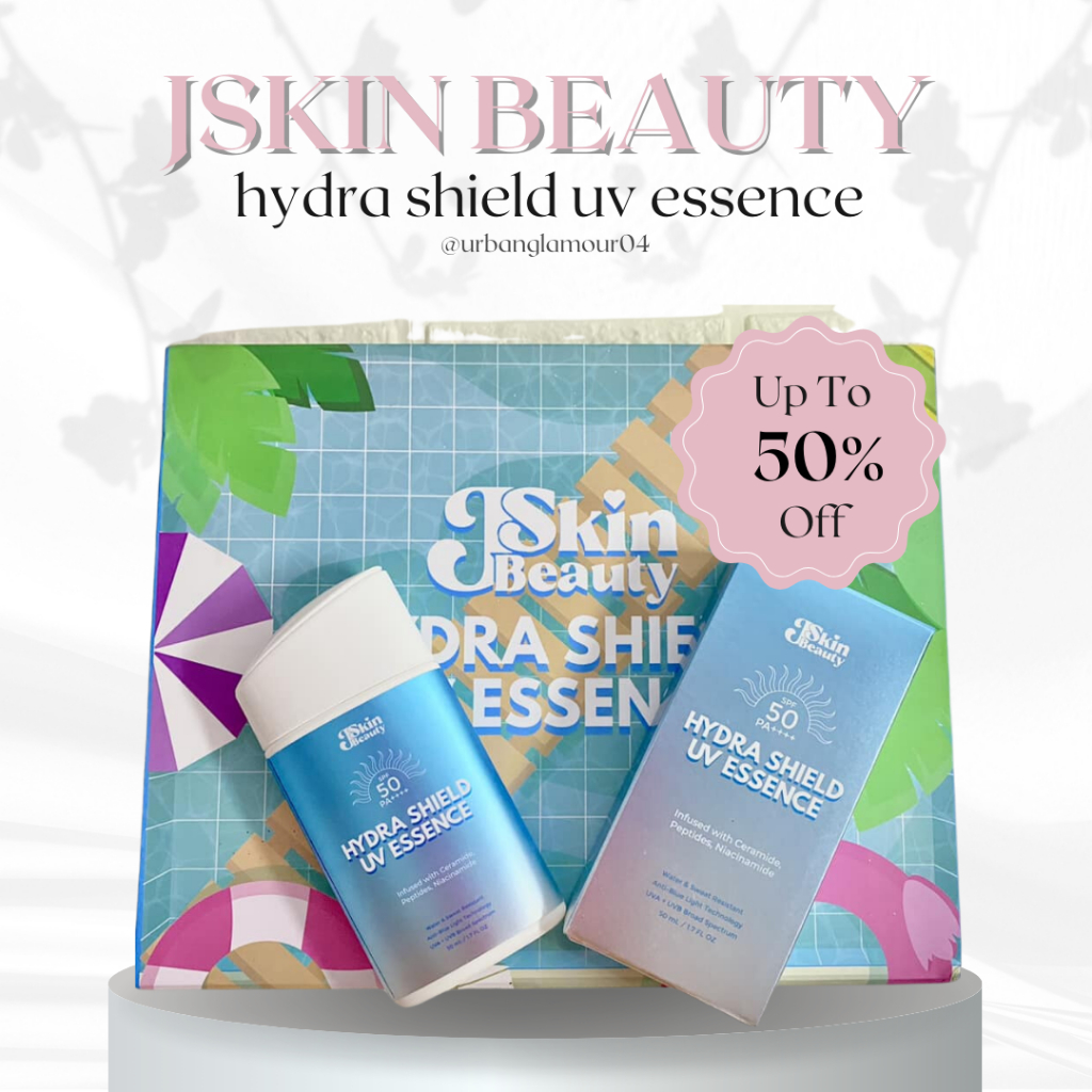 JSKIN BEAUTY HYDRA SHIELD UV ESSENCE SPF50++++ ALL SKIN TYPES | Shopee ...