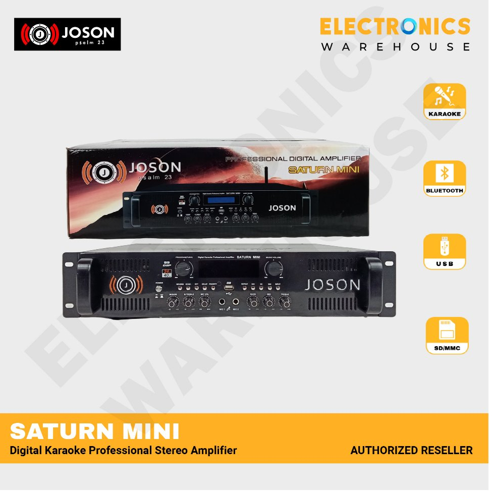 Joson SATURN MINI Digital Karaoke Professional Stereo Amplifier ...