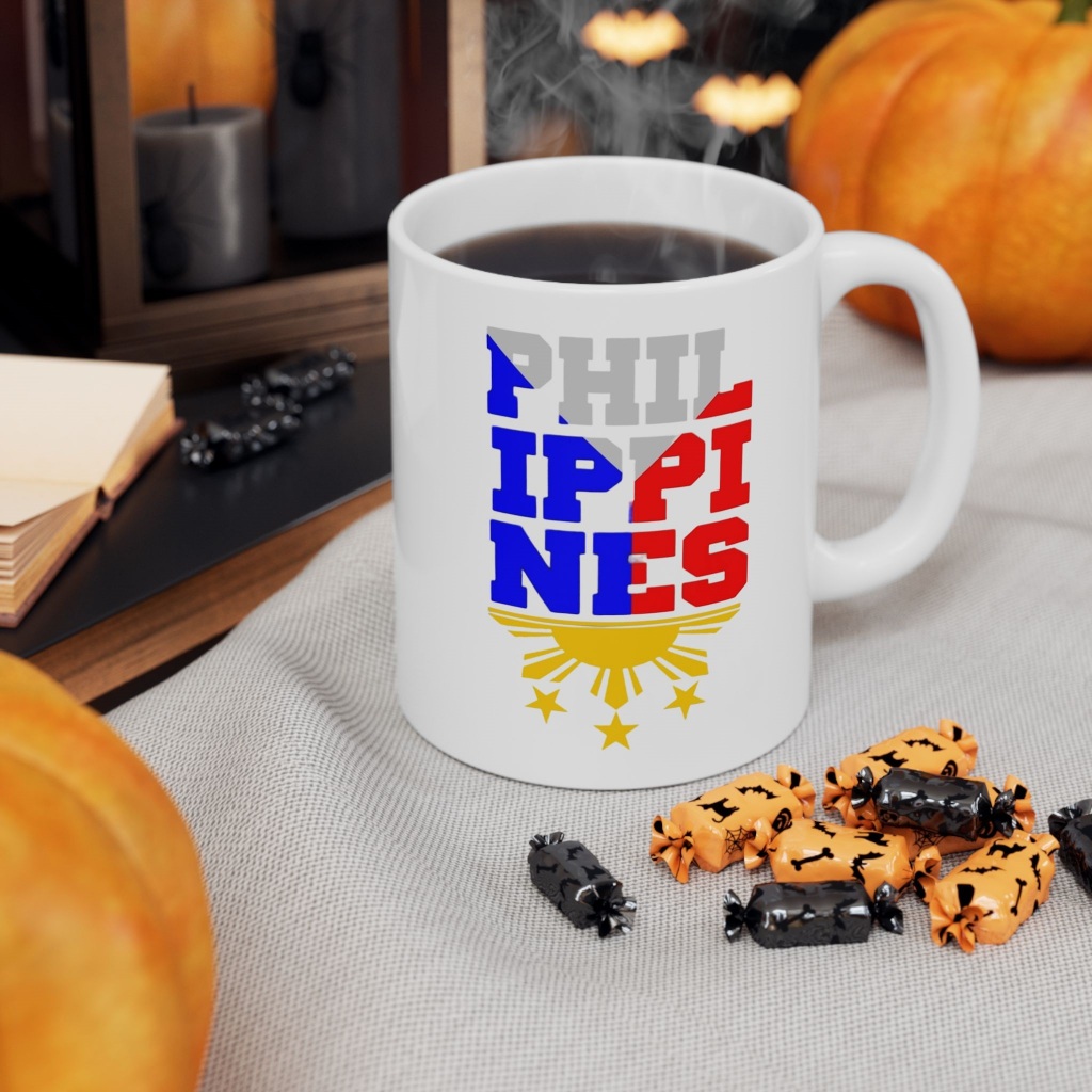 Philippines Printed PH Mug Design- Pinoy Pilipinas Souvenir Unisex ...