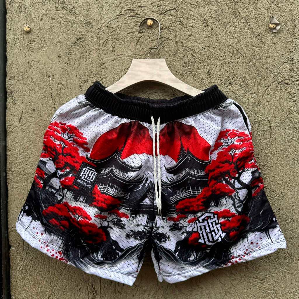 UNISEX AIRCOOL MESH SHORT w/ 2 SIDE POCKETS FULL SUBLIMATION HIGH ...