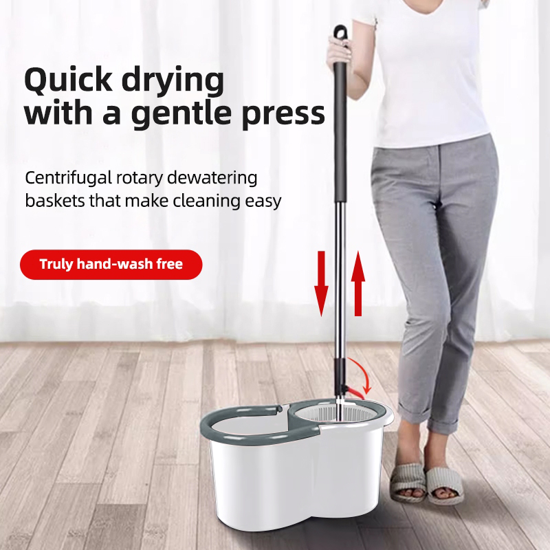 Vivid 360 Rorating Map Spin Mop with Squeezer Heavy Duty Tornado Mop ...