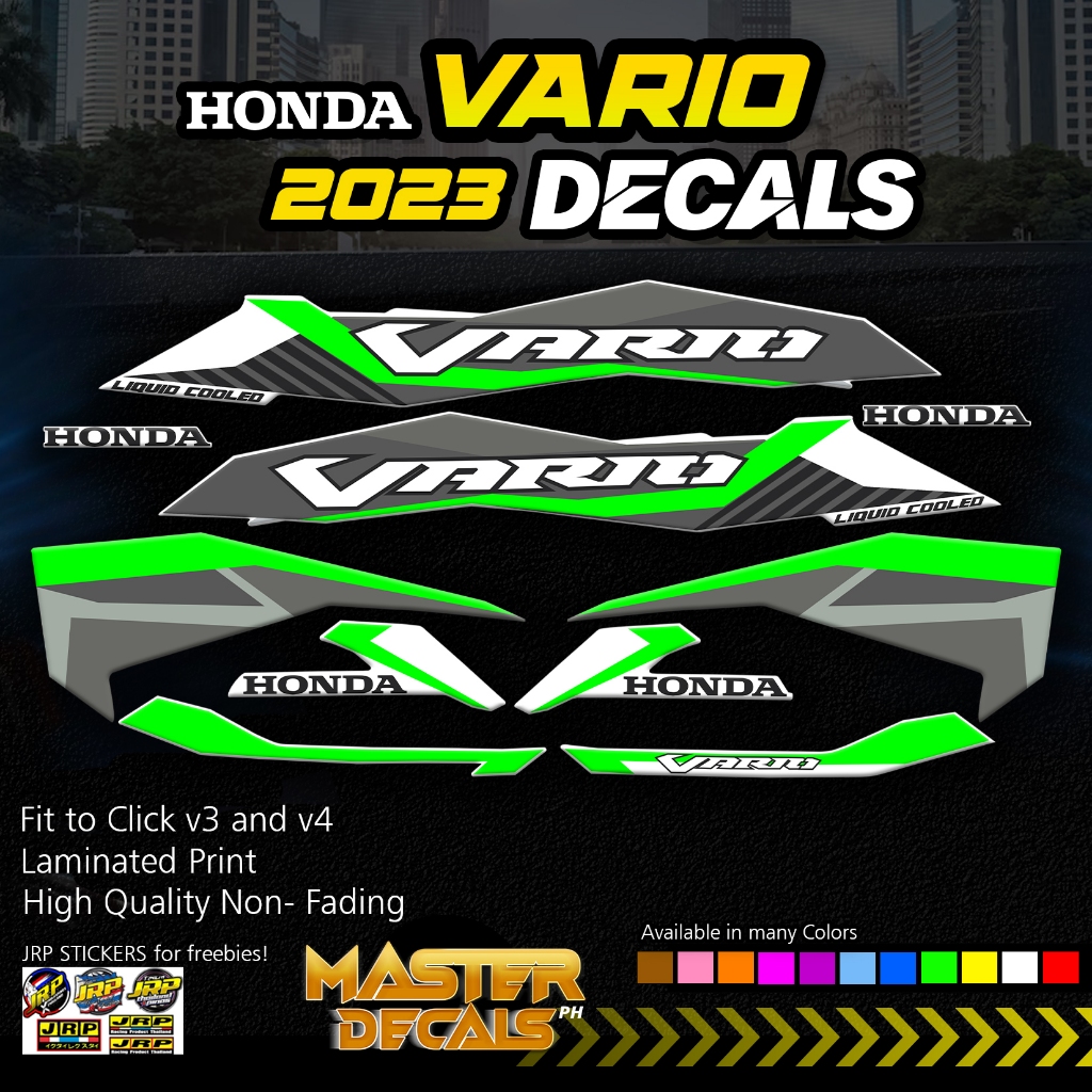 HONDA CLICK VARIO STOCK DECALS | Shopee Philippines