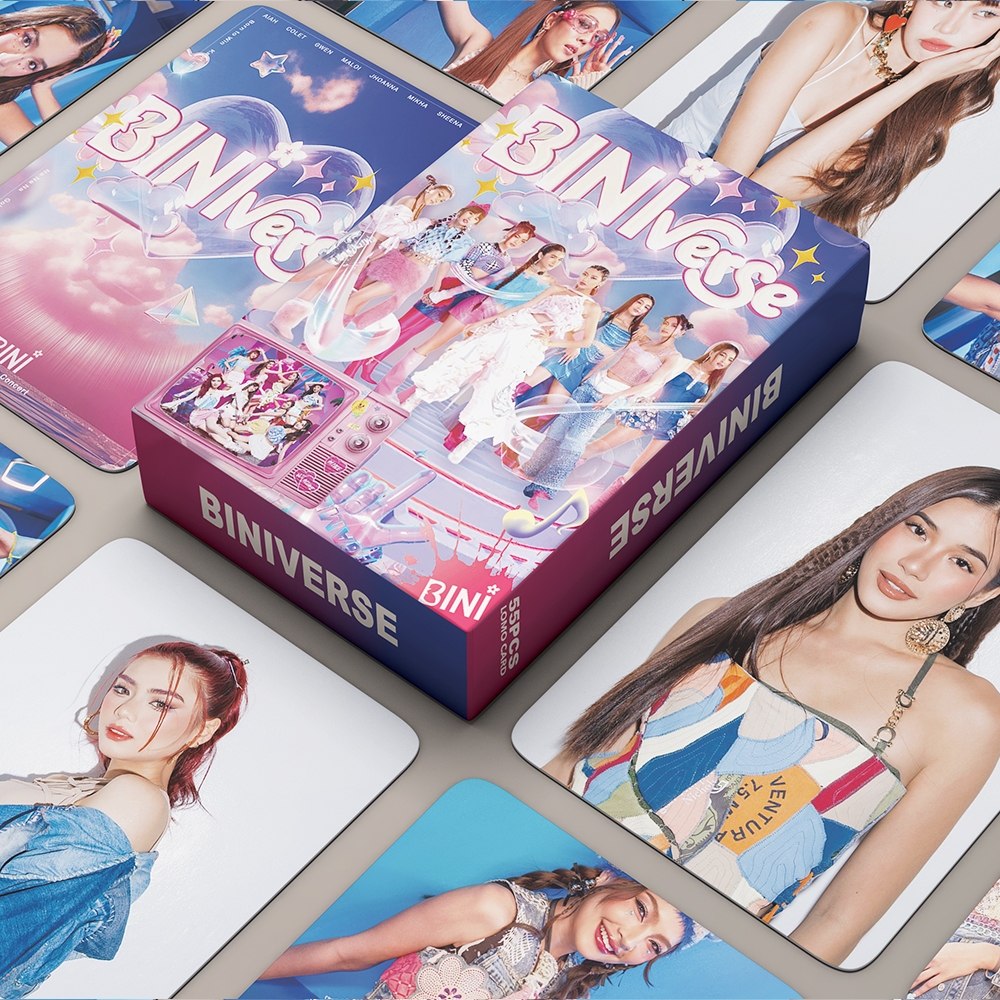 30/92pcs/box BINI CHERRY ON TOP Photocards Jollibee HORI7ON Album BINI ...