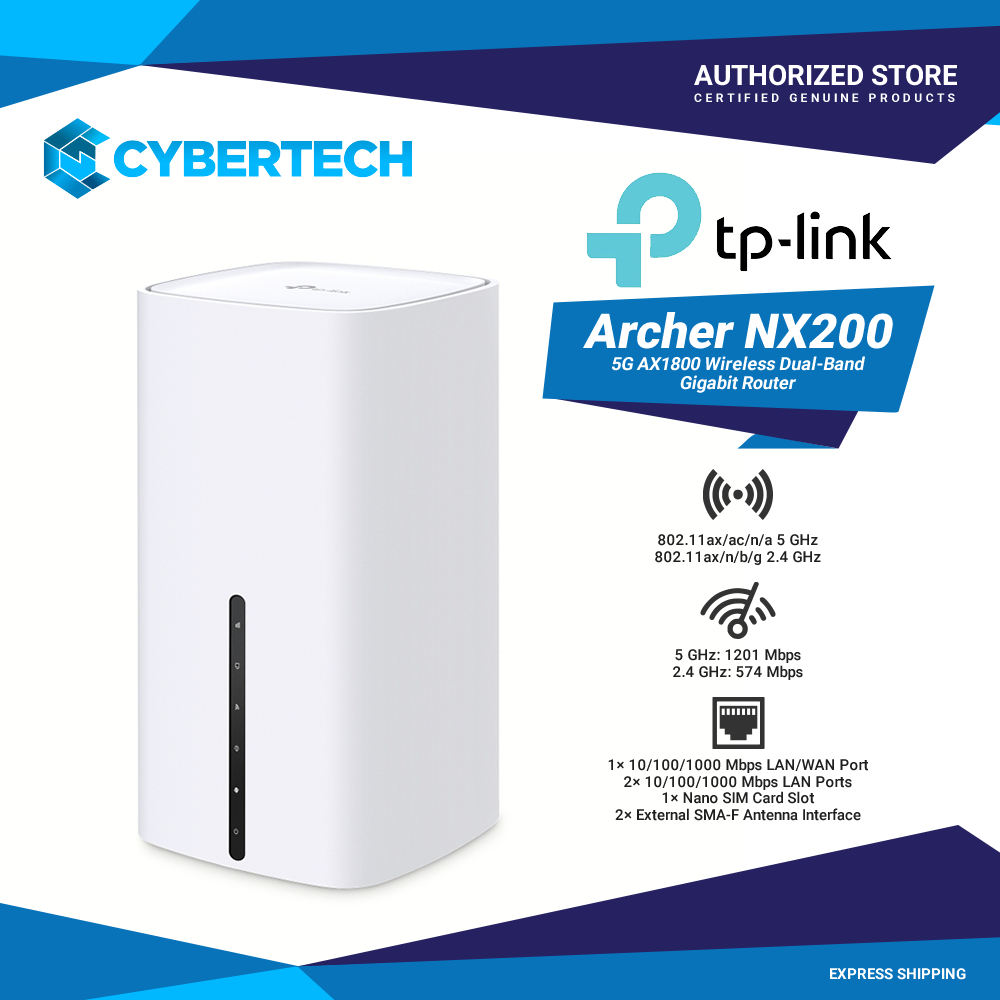 TP-Link Archer NX200 5G AX1800 Wireless Dual-Band Gigabit Router | Shopee Philippines